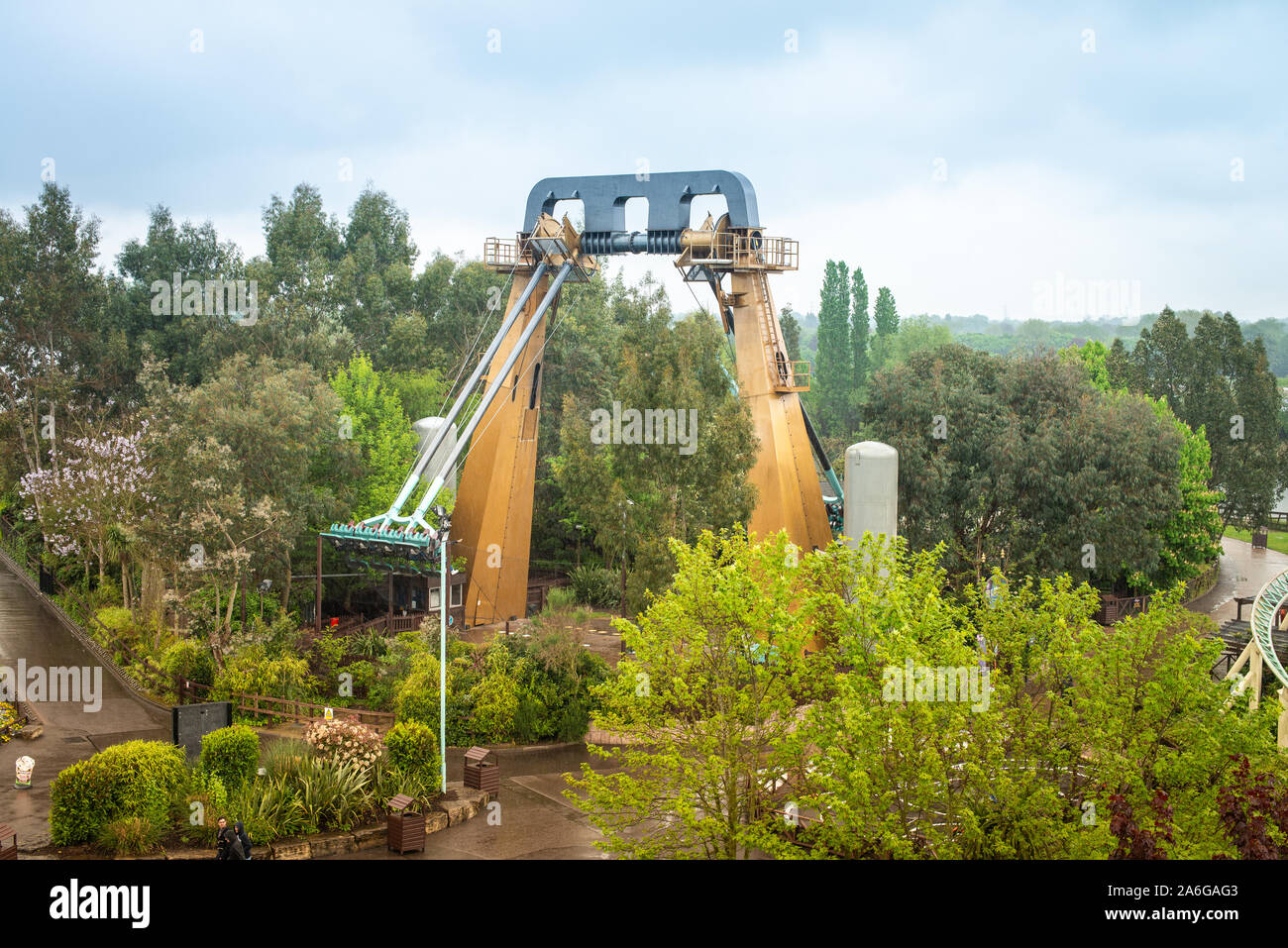 A day out at Thorpe Park, rides, roller coasters and scary thrill rides ...