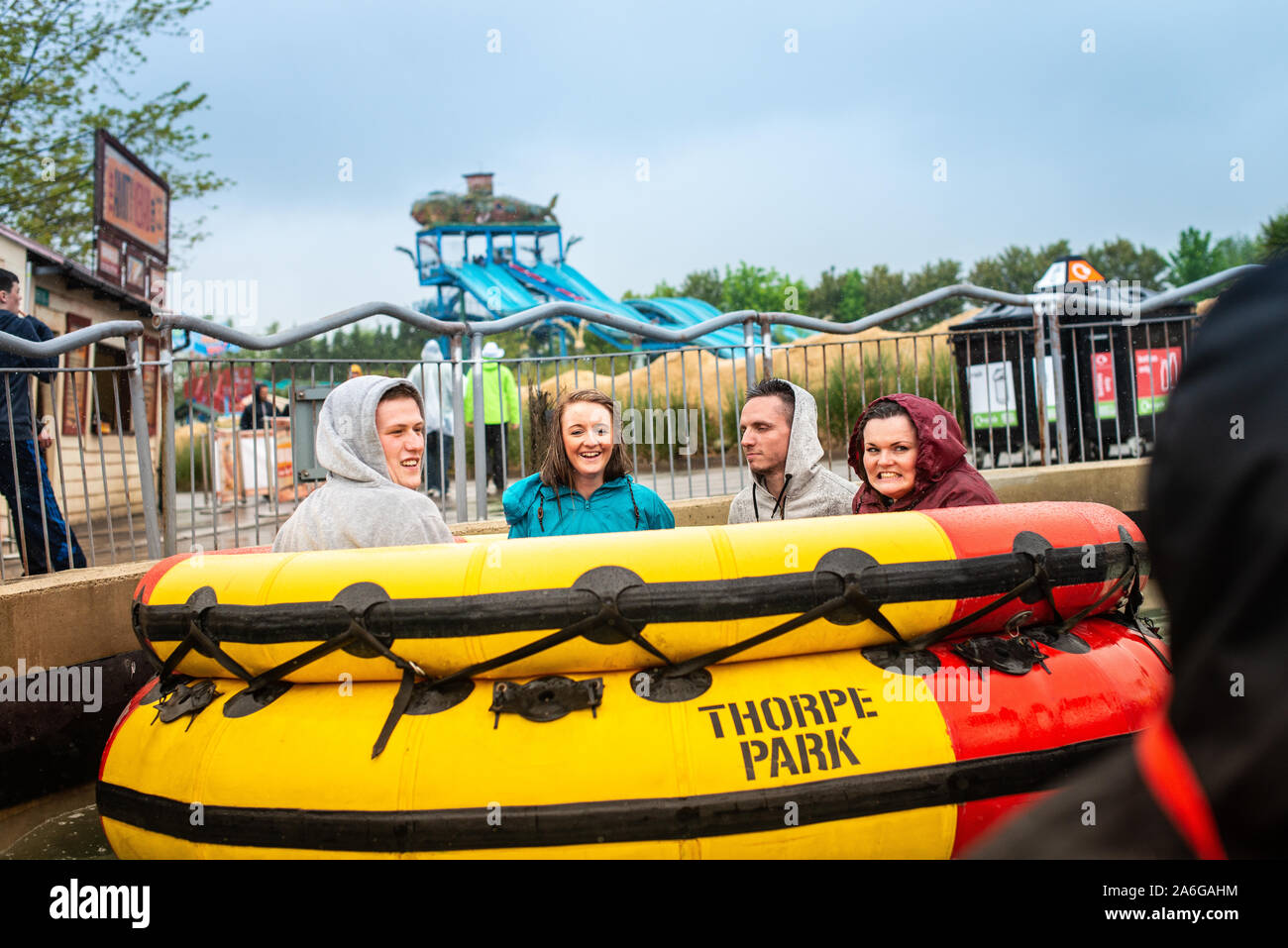 A day out at Thorpe Park, rides, roller coasters and scary thrill rides ...