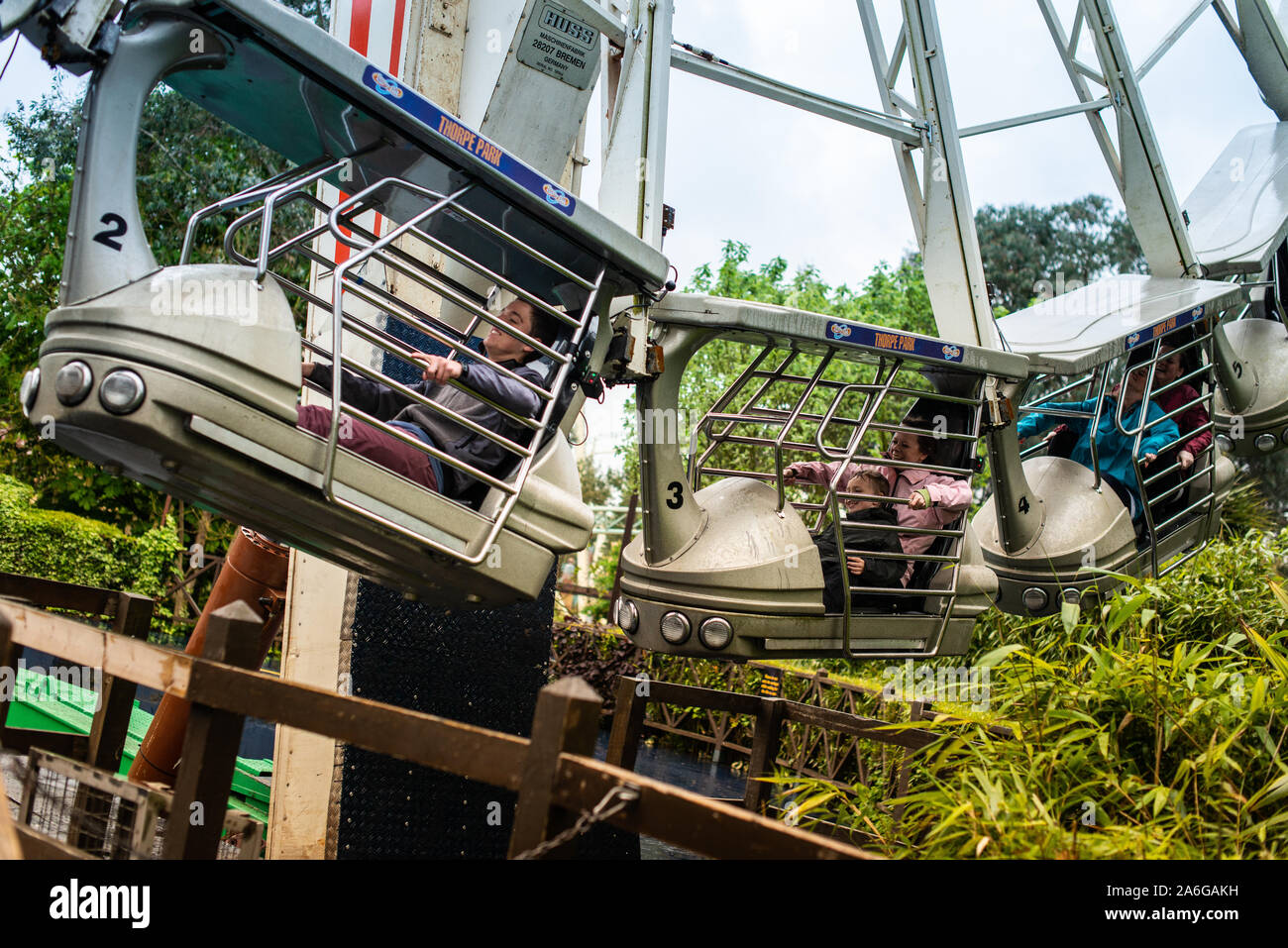 A day out at Thorpe Park, rides, roller coasters and scary thrill rides ...