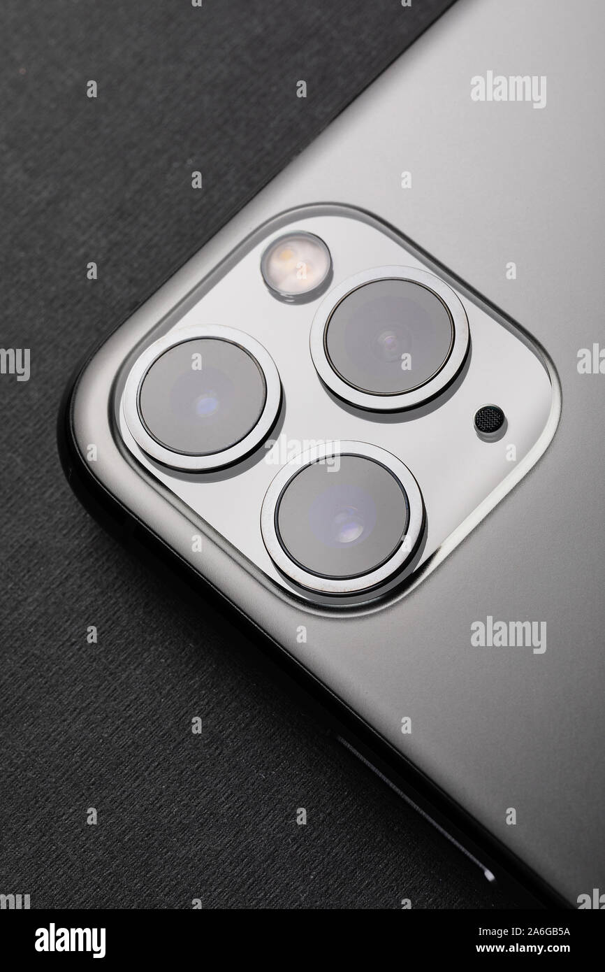 Minsk, Belarus - October, 26, 2019: New Space Gray Iphone 11 Pro Max ...