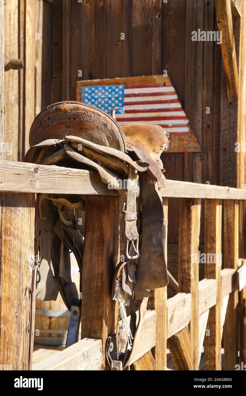 American flag sign hi-res stock photography and images - Alamy