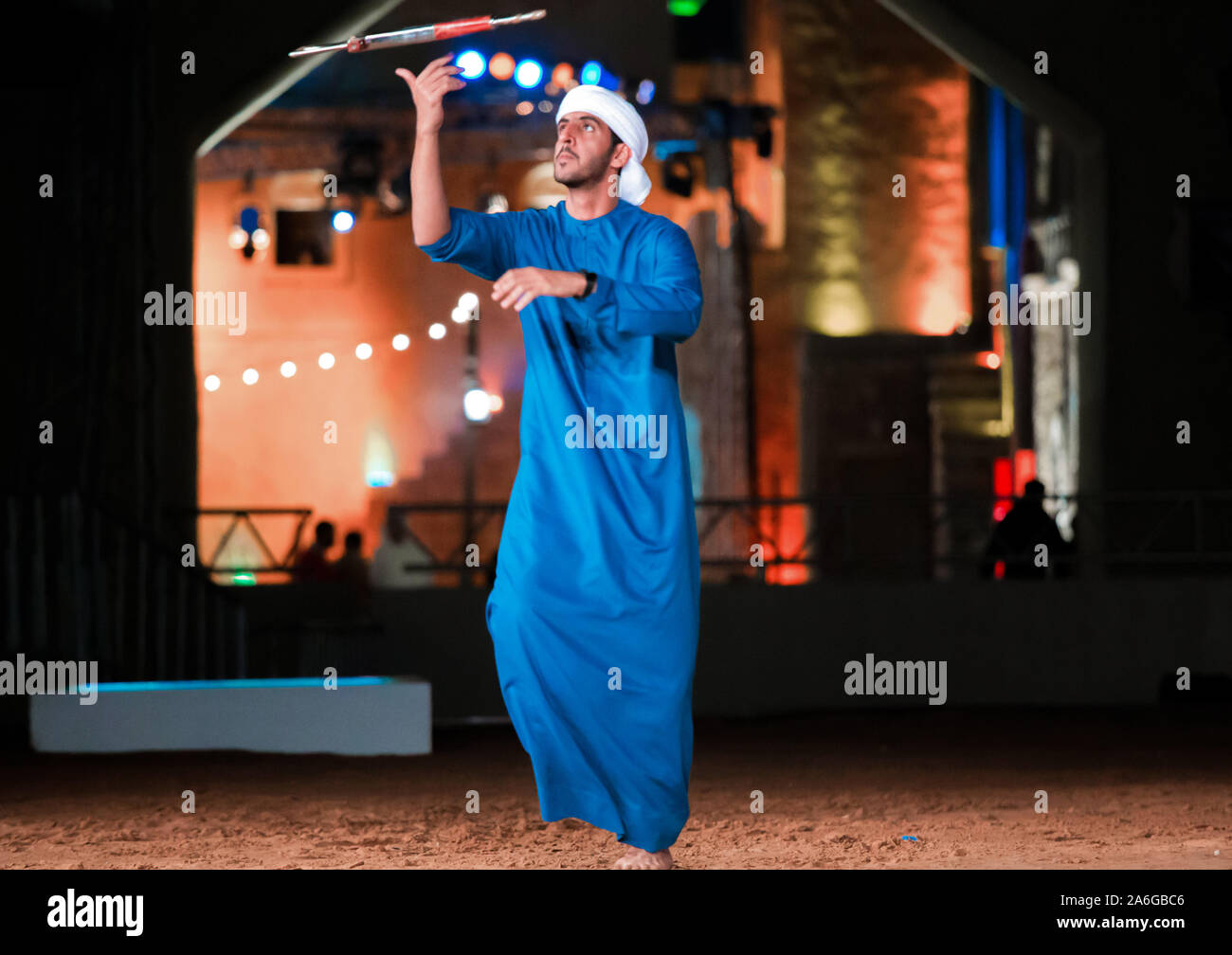 Arab Folklore Dance Stock Photo - Alamy
