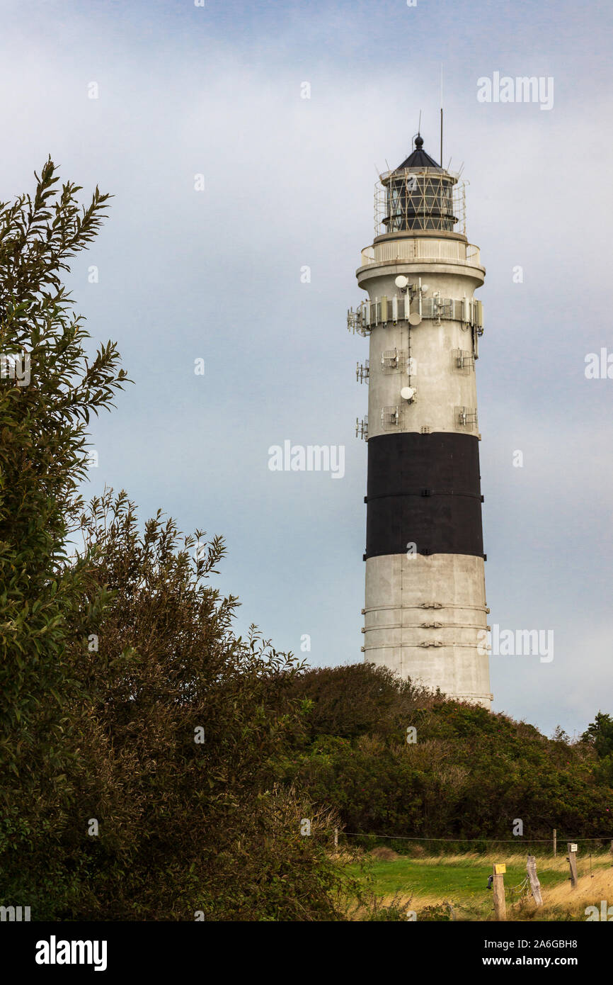 Lighthouse Kampen at Island of Sylt in Germany Stock Photo - Alamy