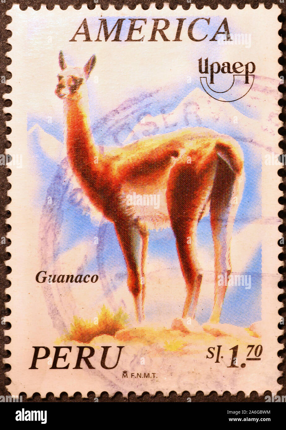 Postage stamp peru hi-res stock photography and images - Alamy
