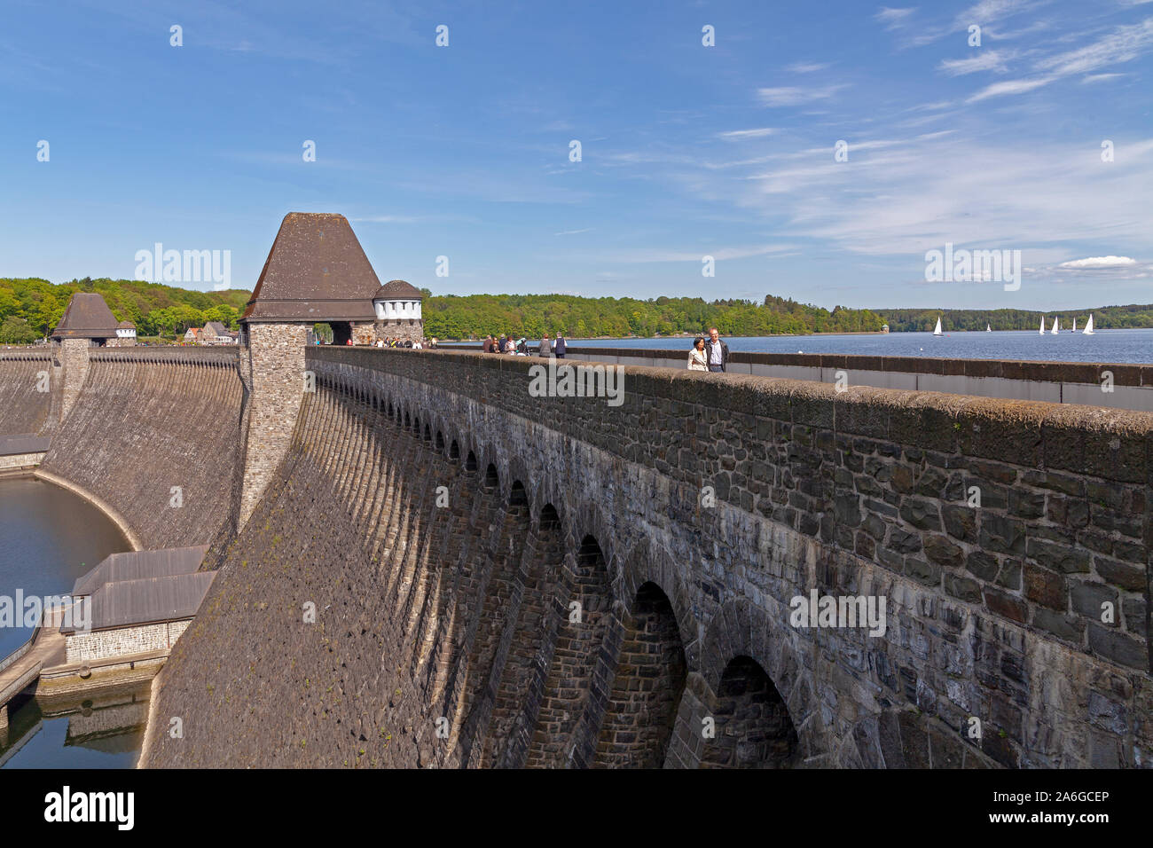 Mohne dam hi-res stock photography and images - Alamy