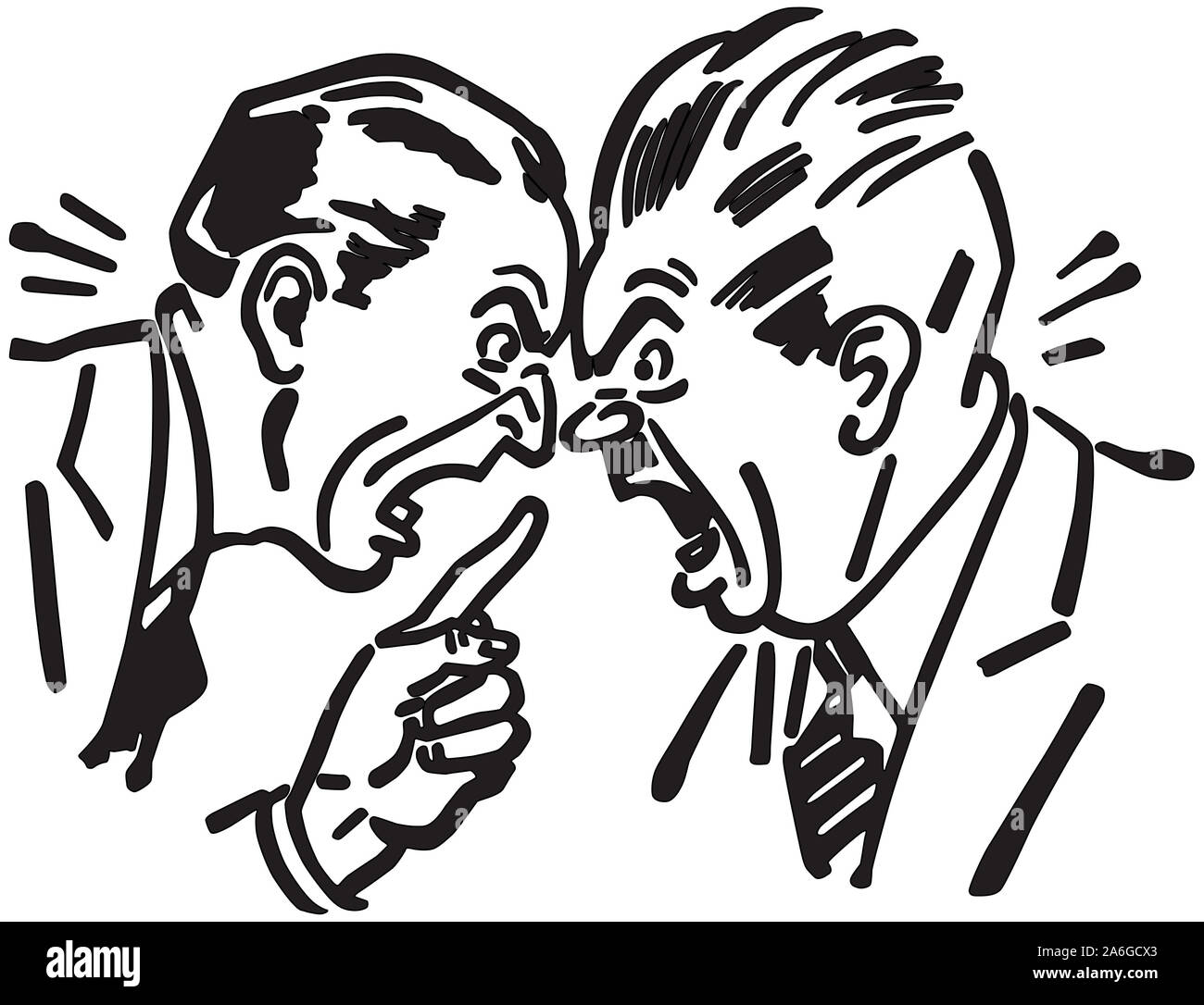 Two men arguing hi-res stock photography and images - Alamy