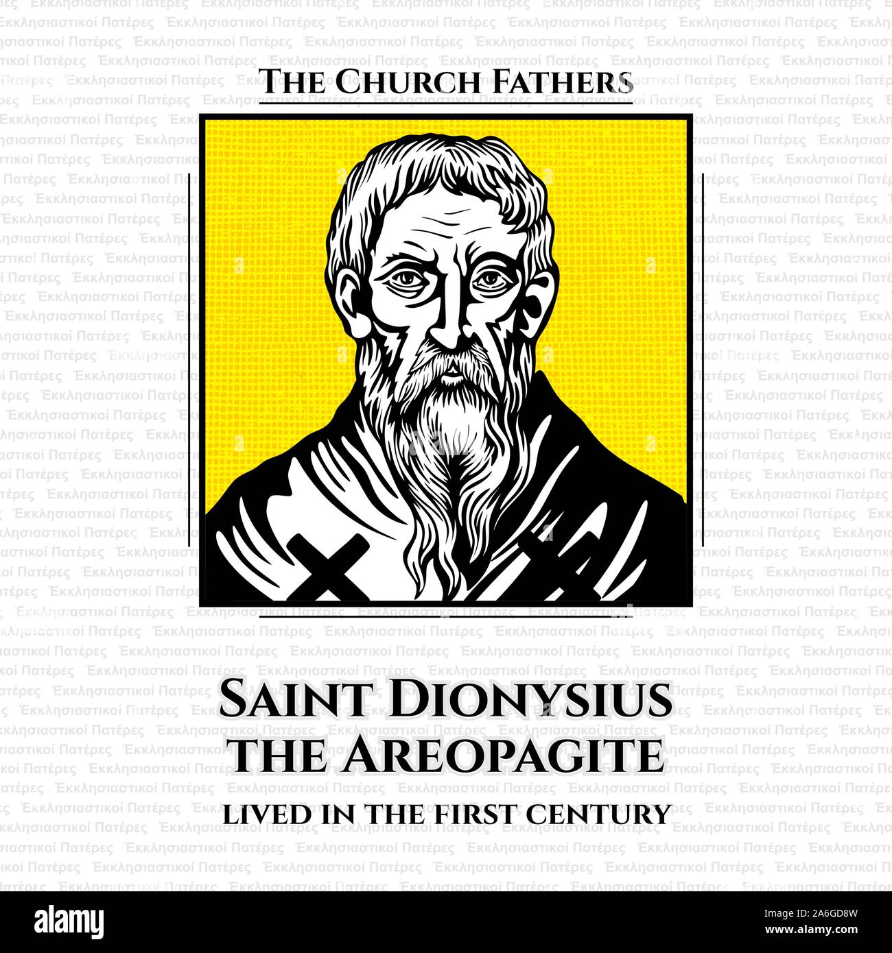 The church fathers. Saint Dionysius the Areopagite was a judge at the ...