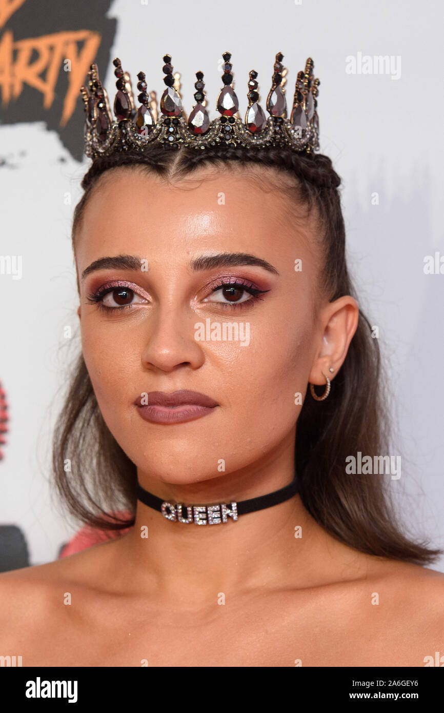 Daisy Maskell arriving at the Kiss Haunted House Party held at the SSE ...