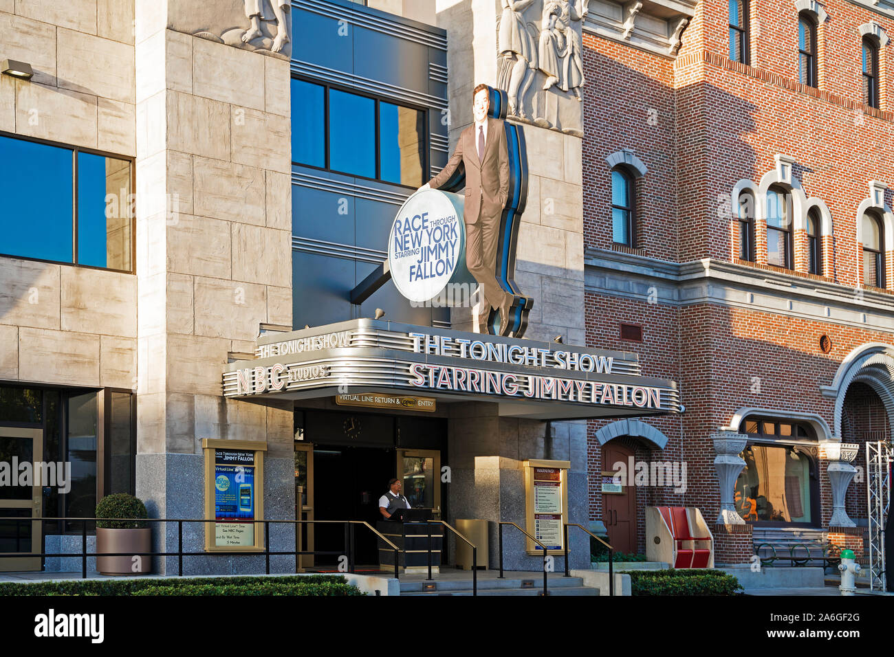 Jimmy Fallon's Race Through New York Ride, The Tonight Show NBC Studios ...