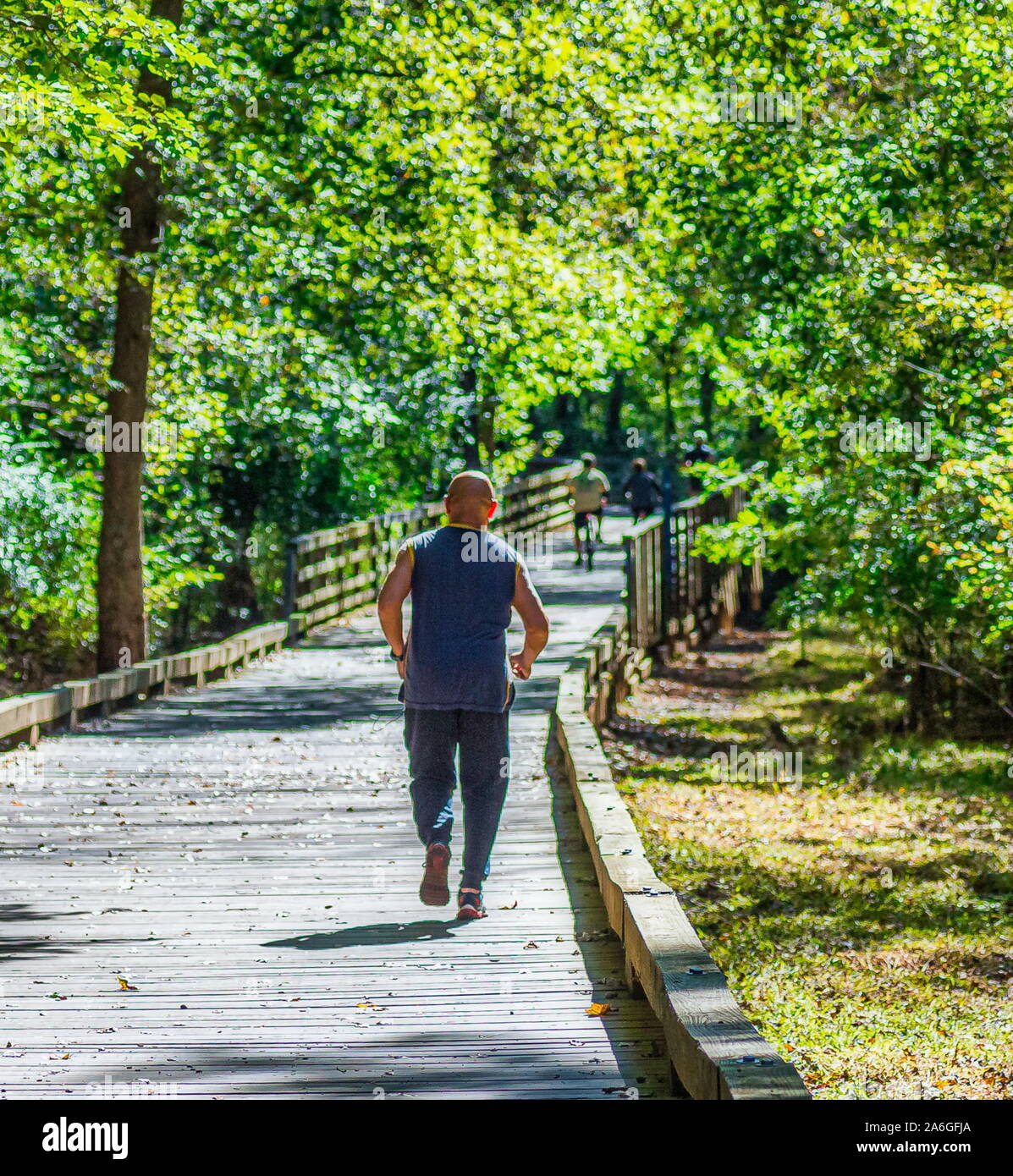 The Big Creek Greenway is over 20 miles of paved and board fitness ...