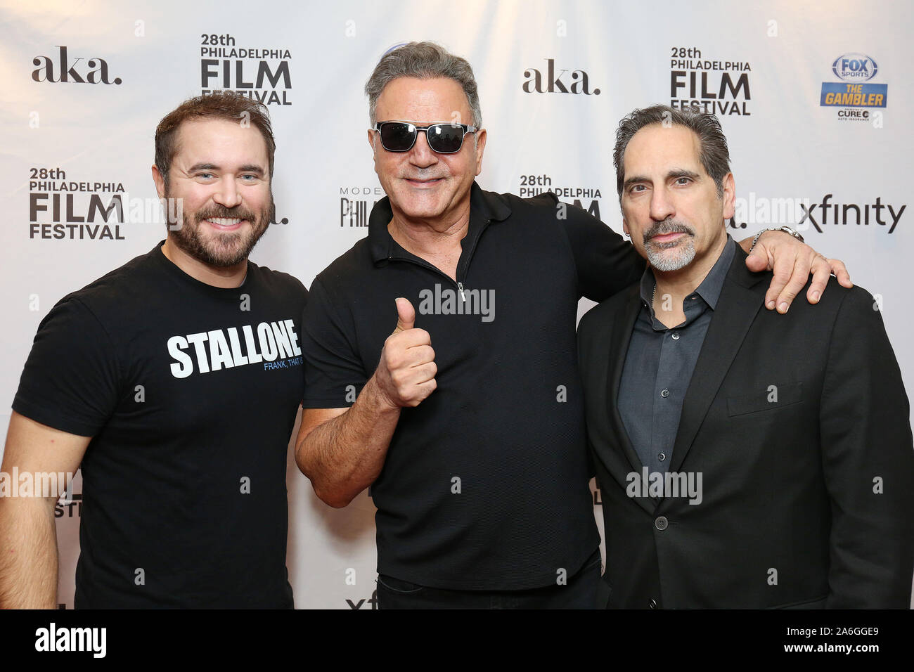 Philadelphia, PA, USA. 26th Oct, 2019. : Frank Stallone pictured with ...