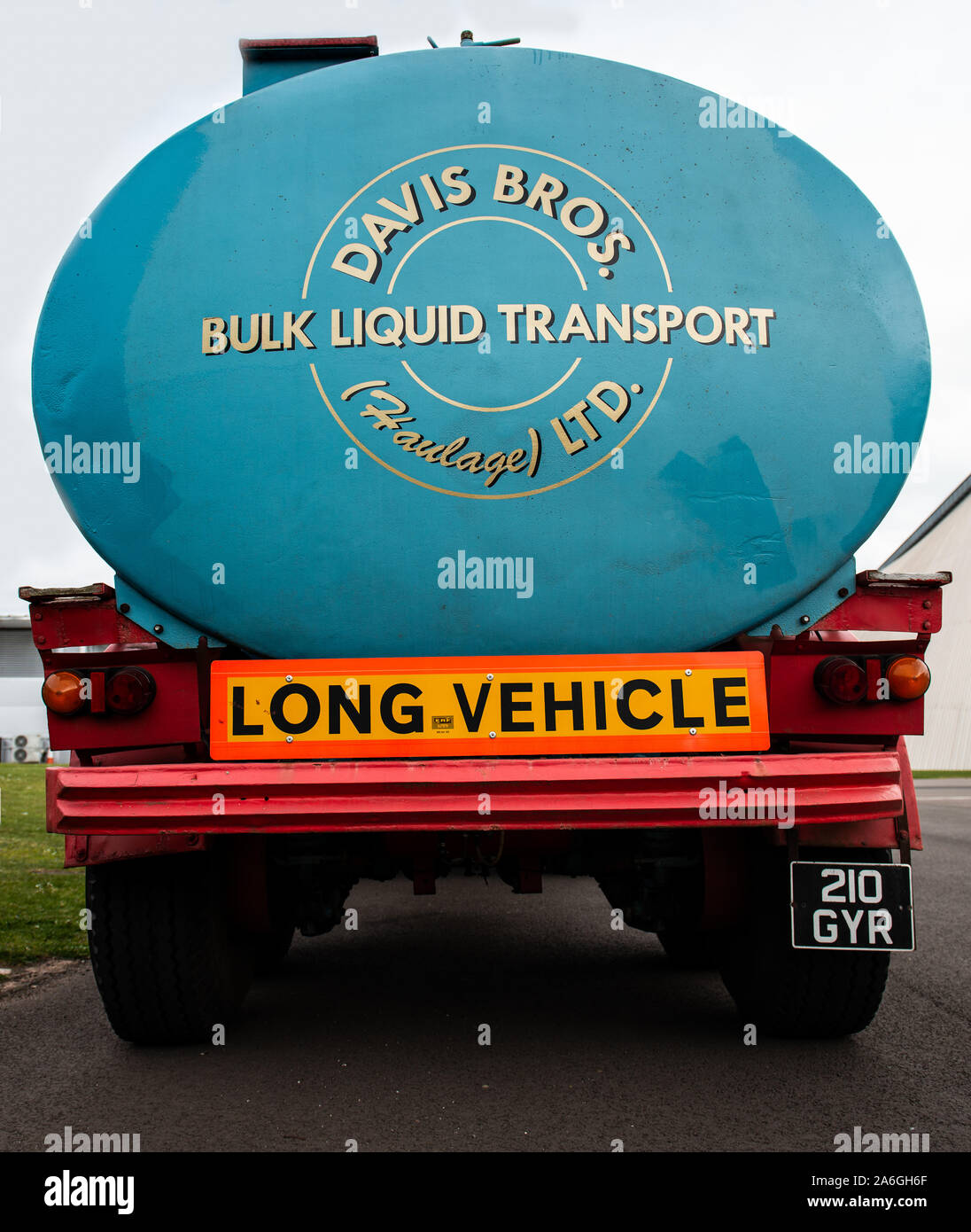 An old Davis Bros Haulage Lorry, a former transport contractor vehicle ...