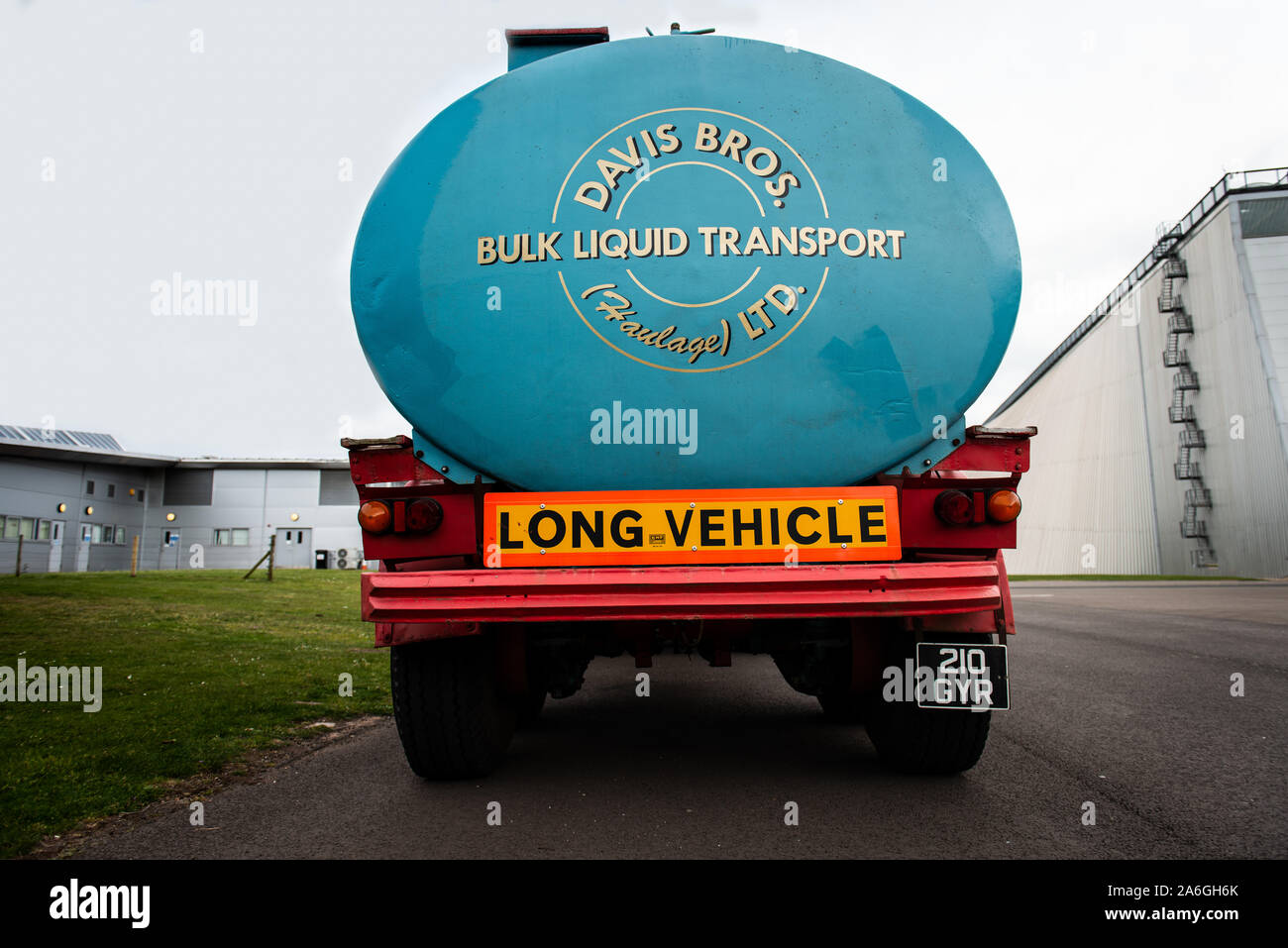An old Davis Bros Haulage Lorry, a former transport contractor vehicle ...