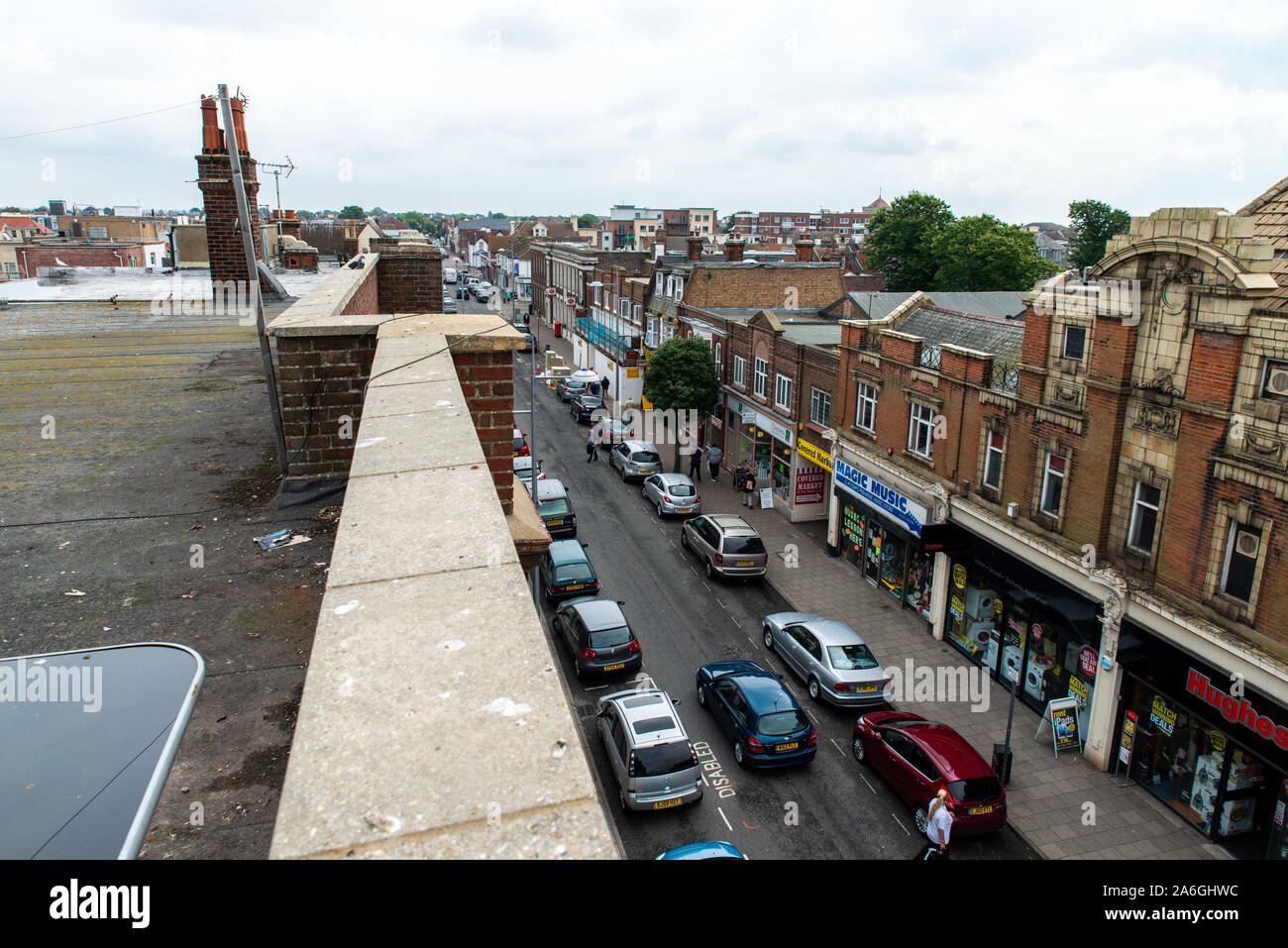 Town centre clacton on sea hi-res stock photography and images - Alamy