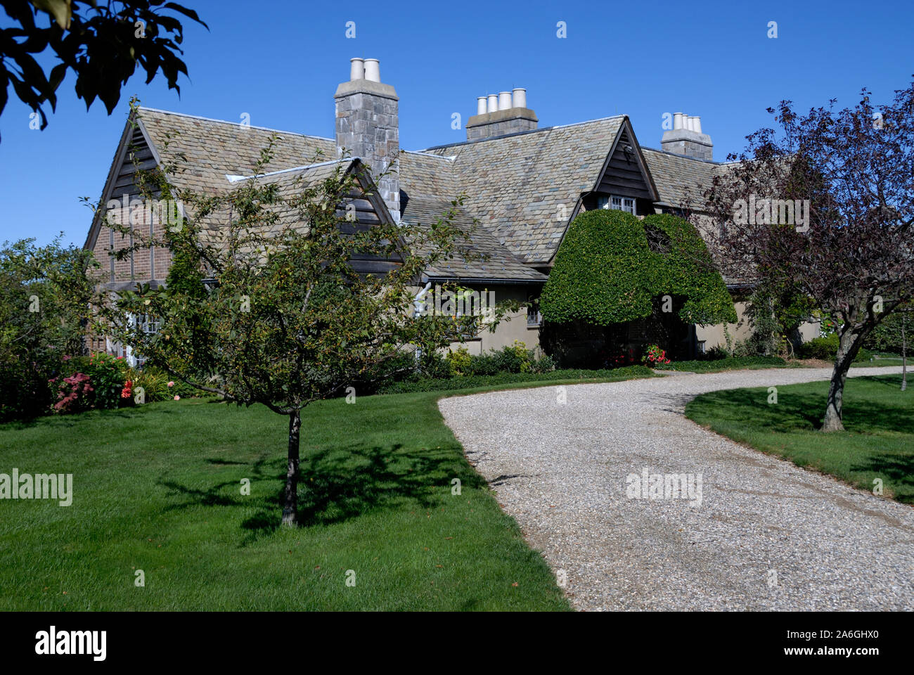 Tudor Style English Cottage at Topsmead State Forest, Connecticut, is ...