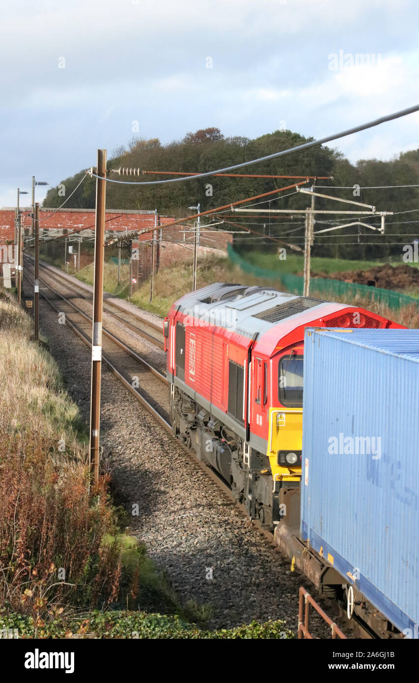 Class 66 Freight Locomotive In High Resolution Stock Photography and ...