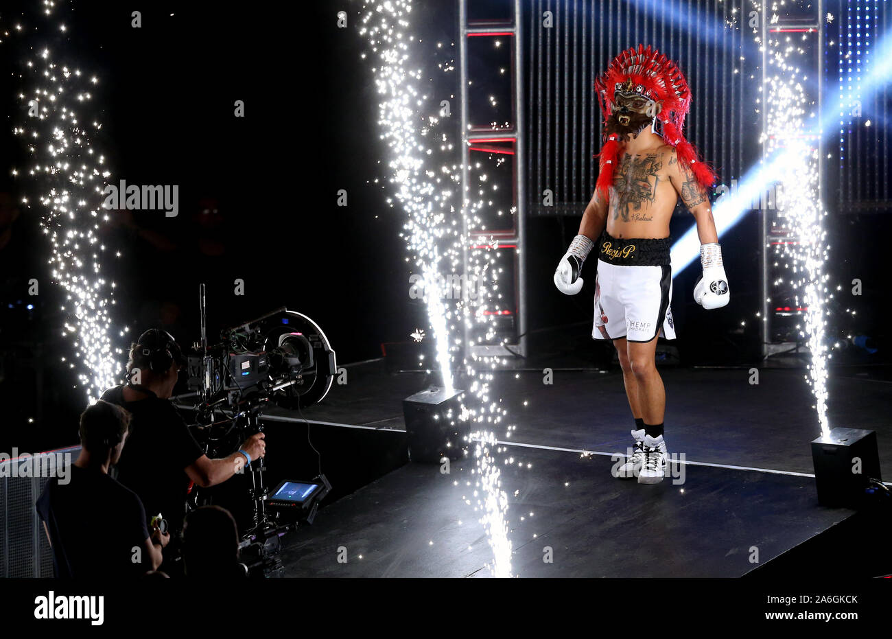 Regis Prograis walks out ahead of the the super-lightweight unification ...