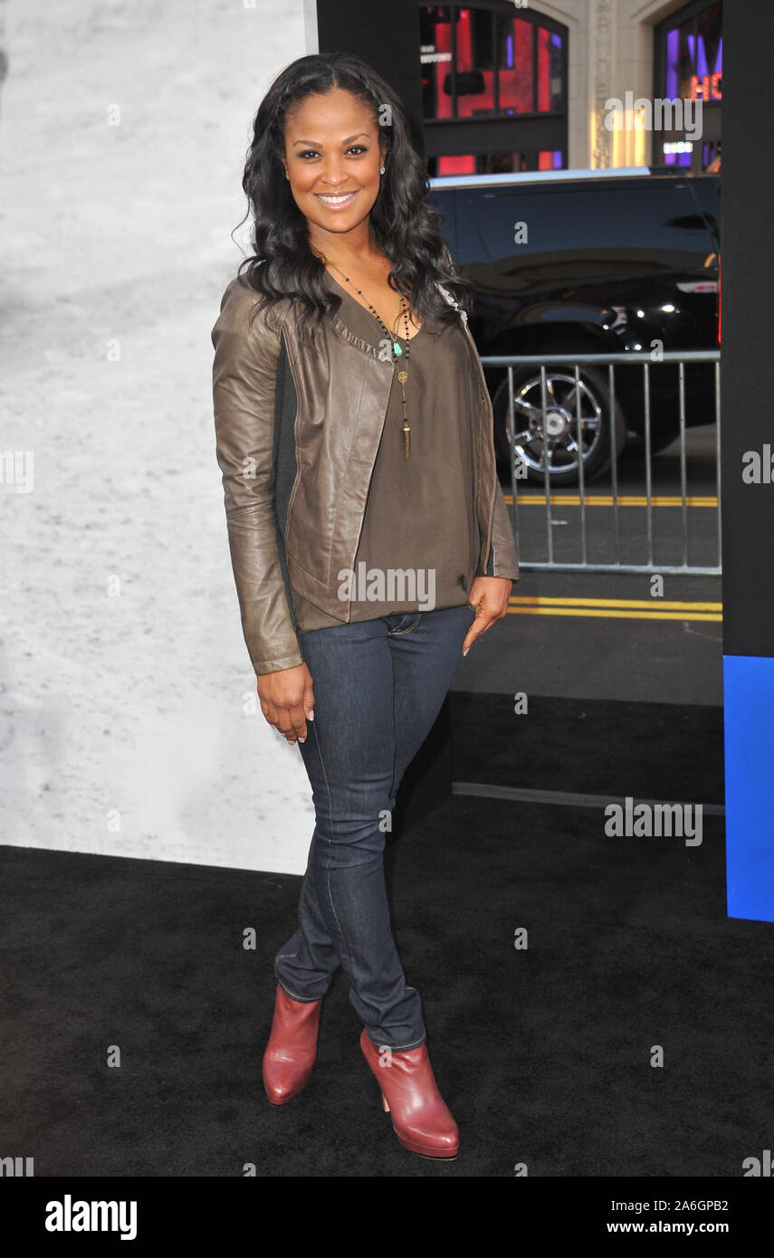 LOS ANGELES, CA. April 09, 2013: Laila Ali, daughter of Muhammad Ali ...