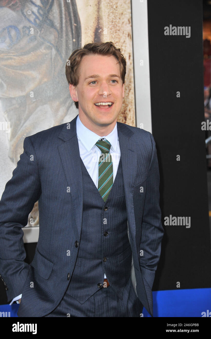 LOS ANGELES, CA. April 09, 2013: TR Knight at the Los Angeles premiere ...