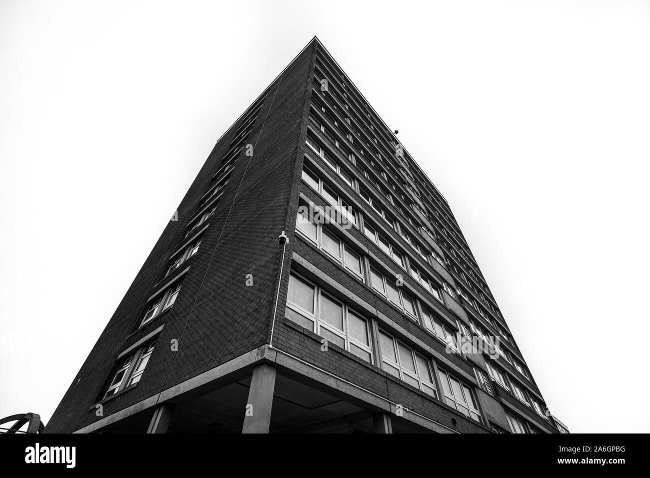 High rise brutalist architecture Black and White Stock Photos & Images ...