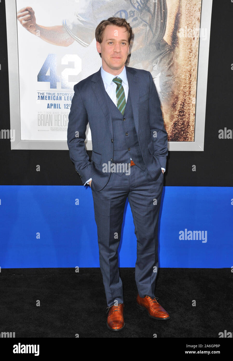 LOS ANGELES, CA. April 09, 2013: TR Knight at the Los Angeles premiere ...