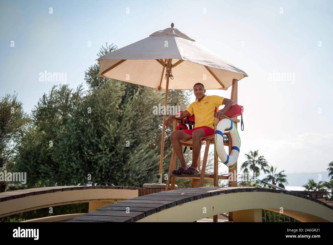 Young lifeguard equipment hi-res stock photography and images - Alamy