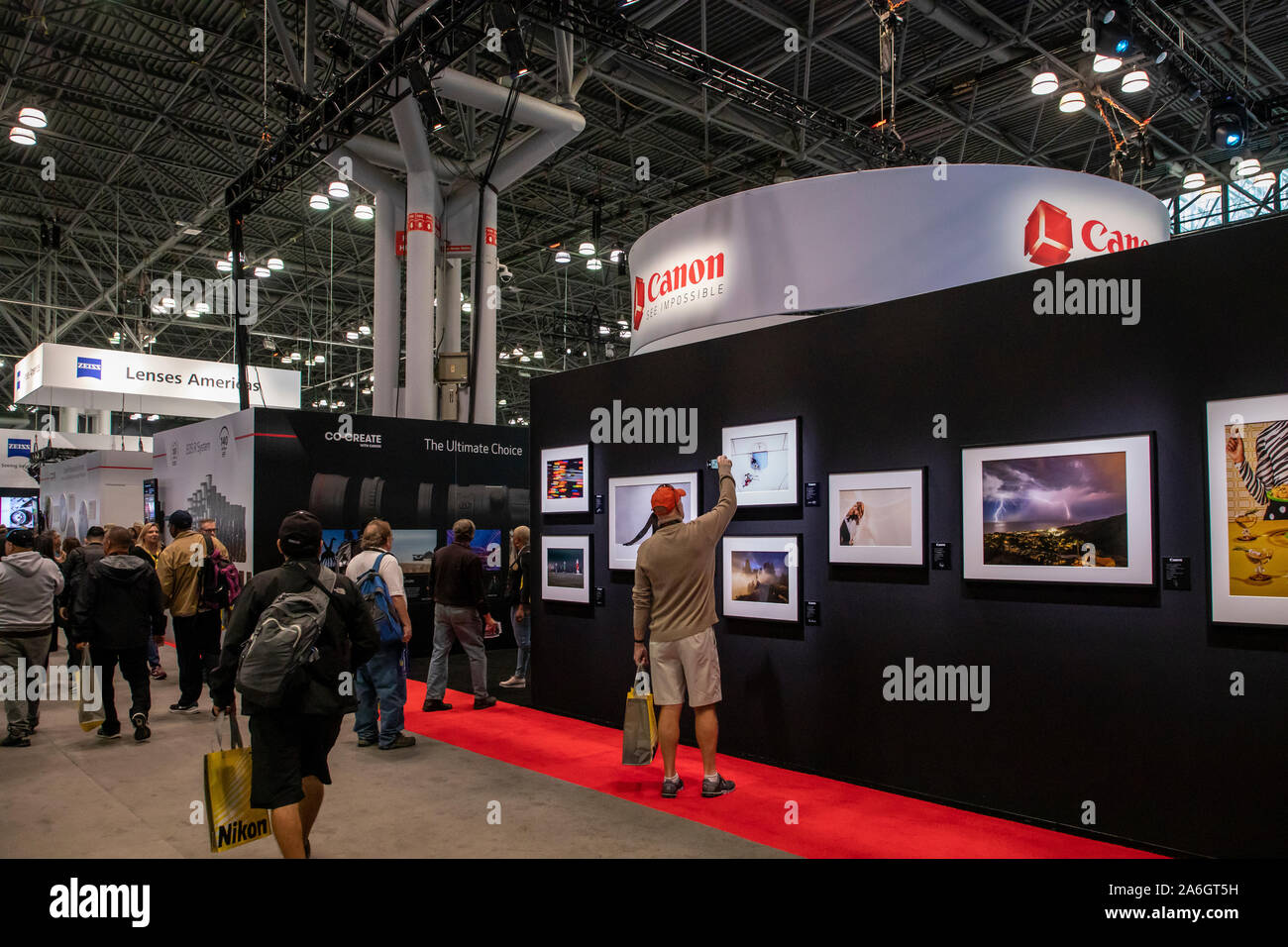 New York, NY, USA - October 25th, 2019: General view of PDN PhotoPlus ...