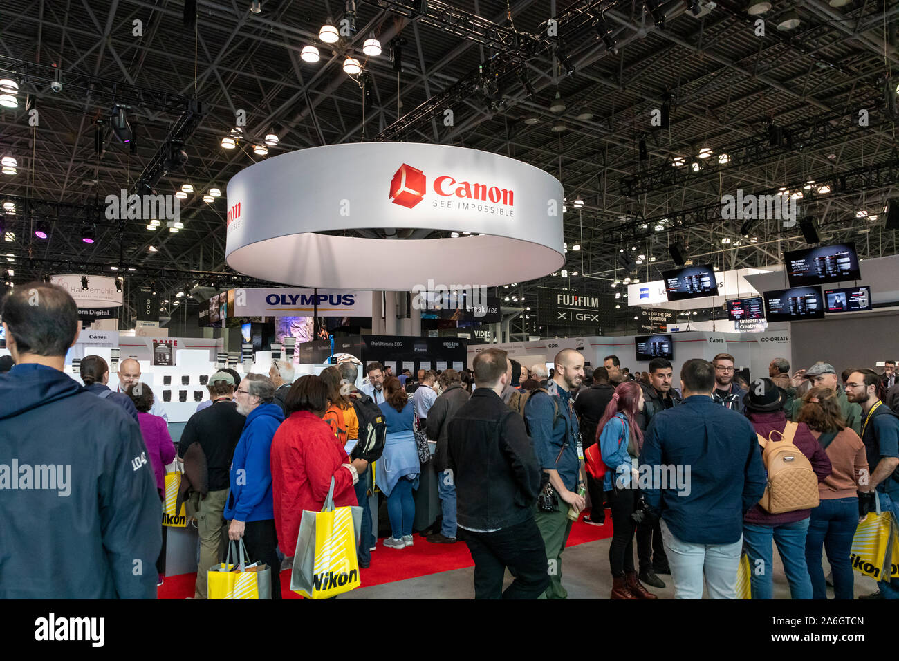 New York, NY, USA - October 25th, 2019: General view of PDN PhotoPlus ...