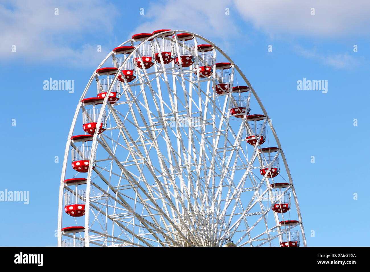 Giant Wheel ferris wheel at Gillian's Wonderland pier in Ocean City ...