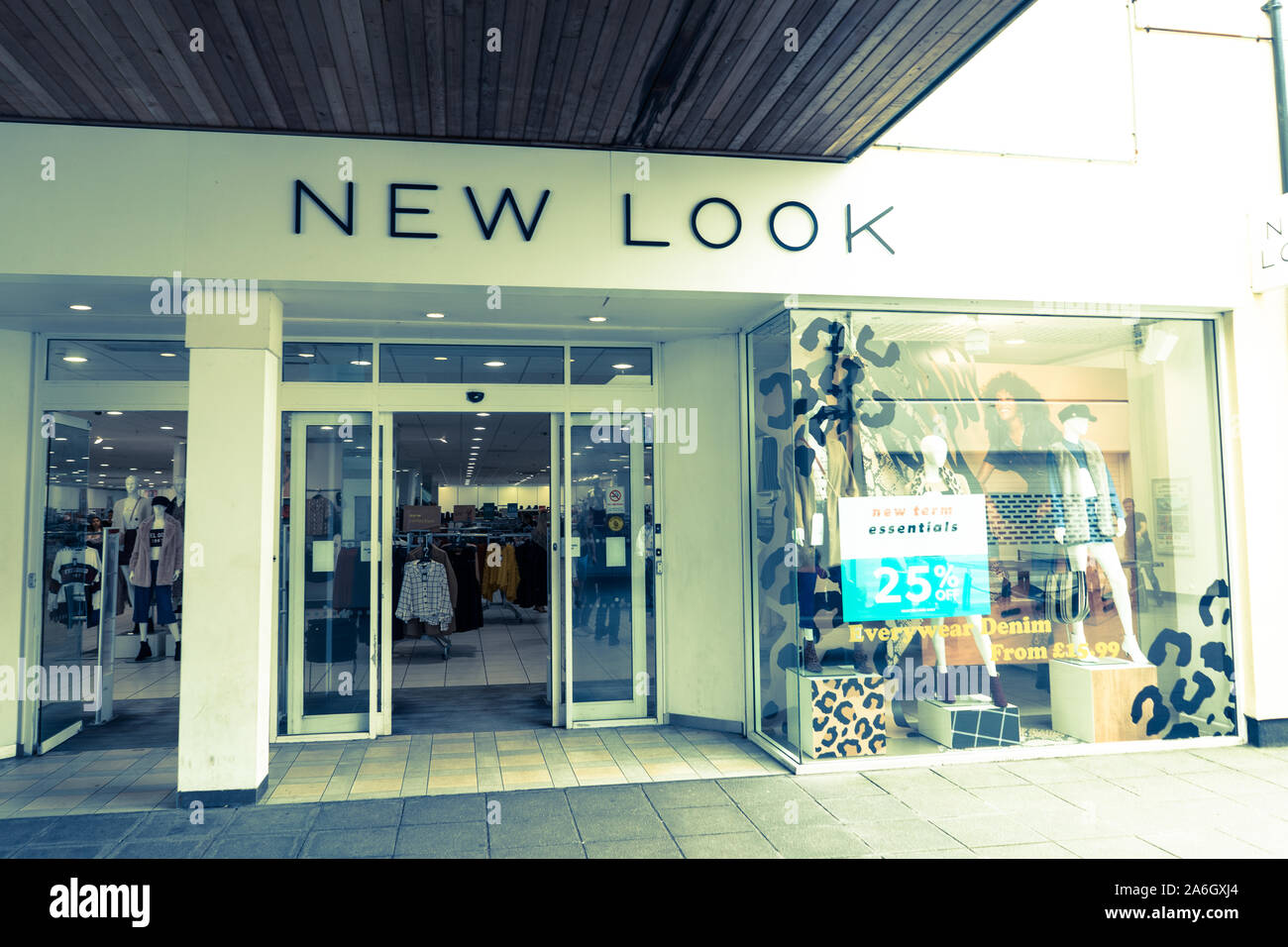 New Look clothing store, shop in the highstreet, mall, shopping centre ...