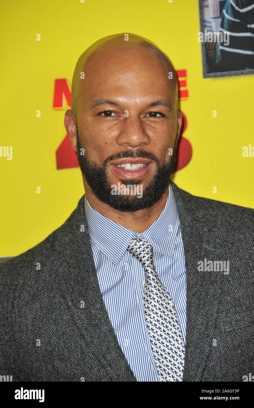 LOS ANGELES, CA. January 23, 2013: Common at the Los Angeles premiere ...