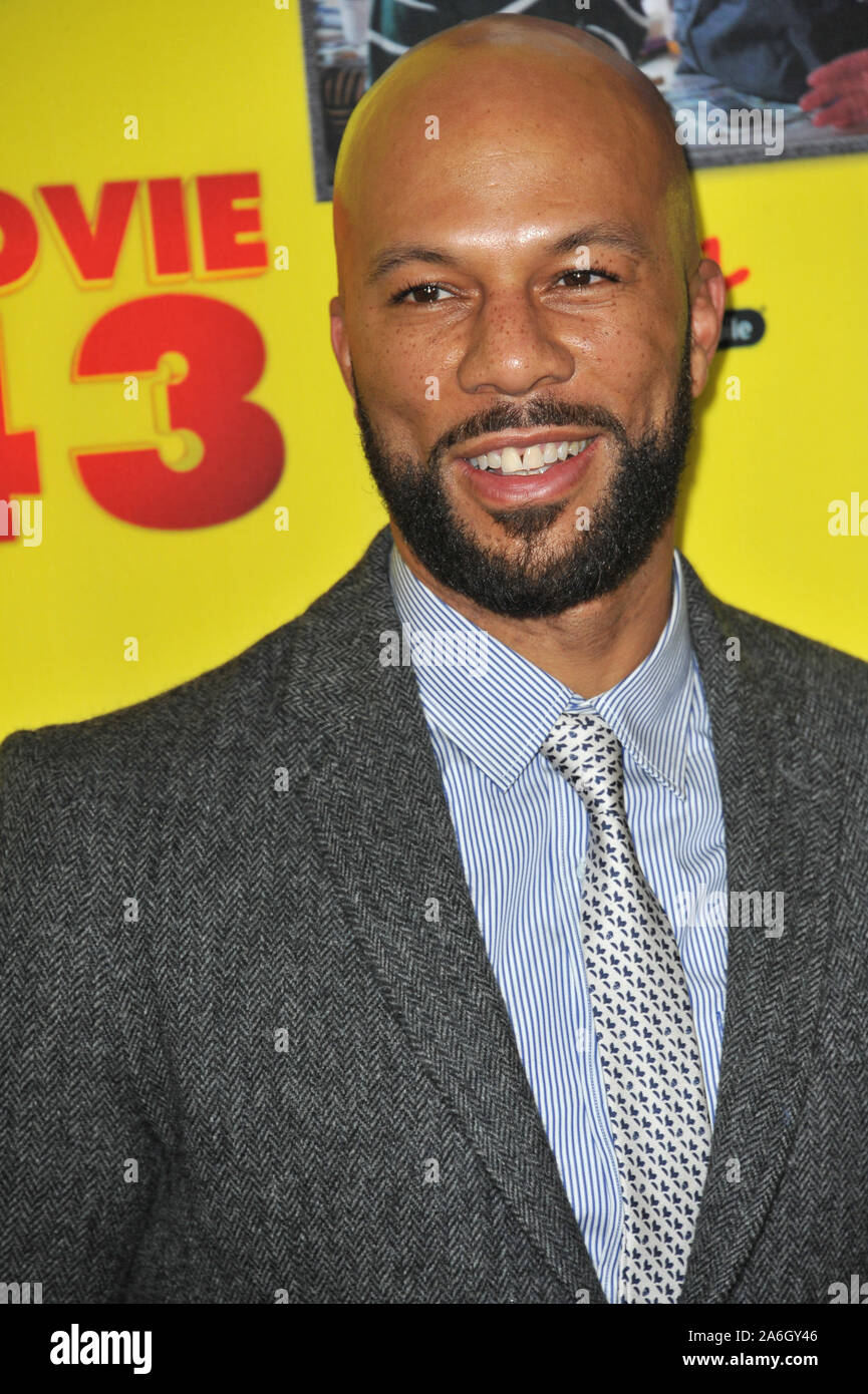 LOS ANGELES, CA. January 23, 2013: Common at the Los Angeles premiere ...