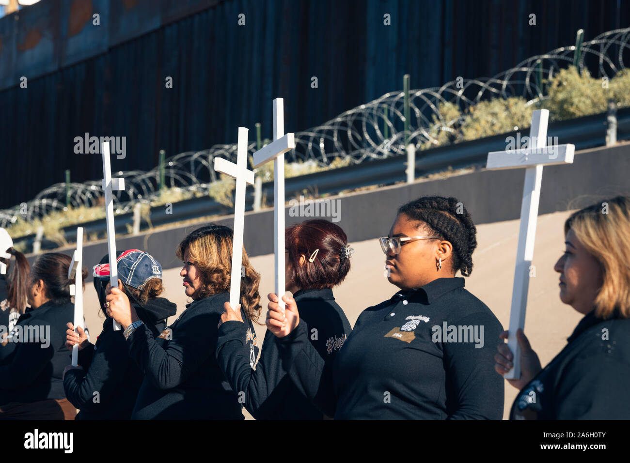 Border network human rights hi-res stock photography and images - Alamy