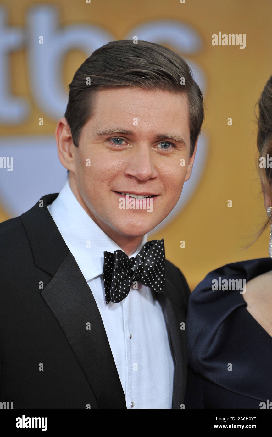 LOS ANGELES, CA. January 27, 2013: Downton Abbey star Allen Leech at ...