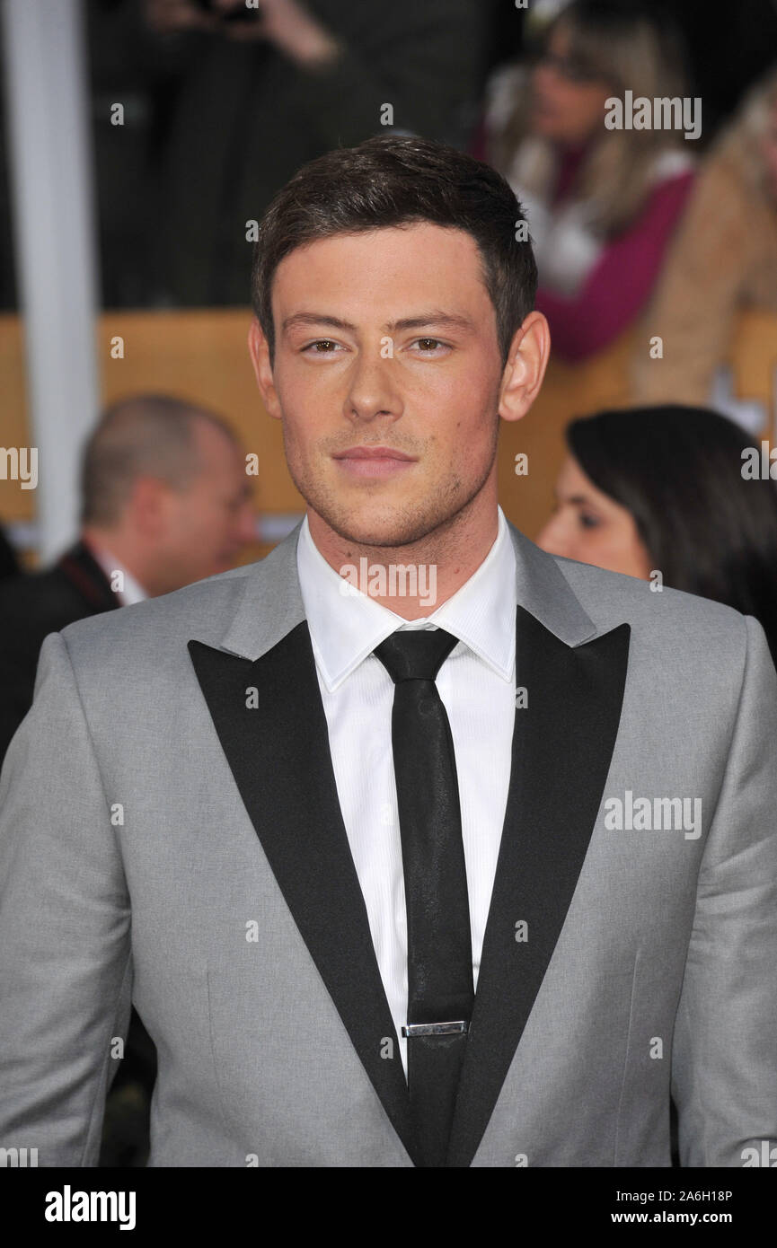 LOS ANGELES, CA. January 27, 2013: Cory Monteith at the 19th Annual ...