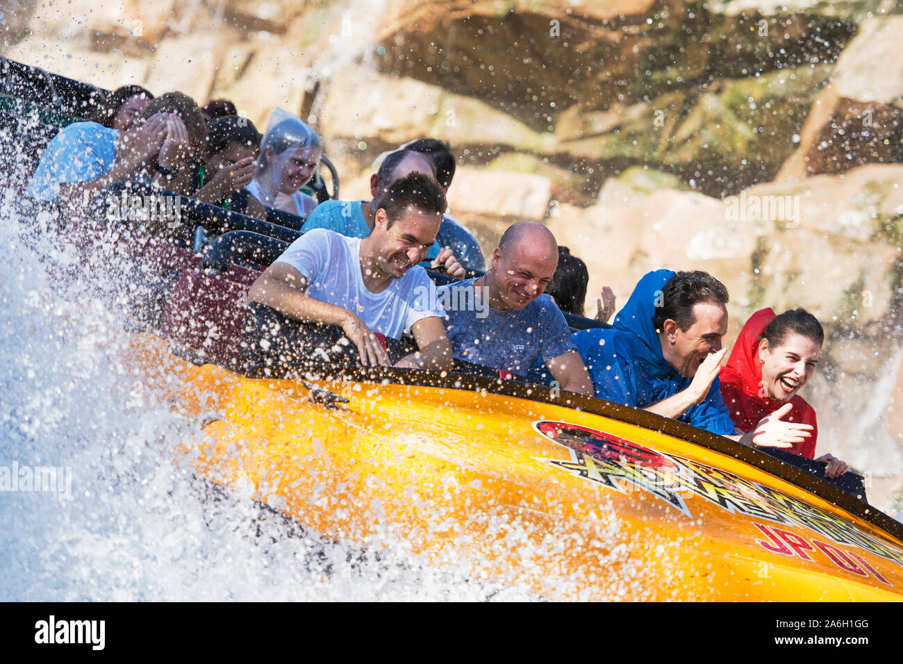 River Adventure, Jurassic Ride, People on Water Rides, Islands of ...