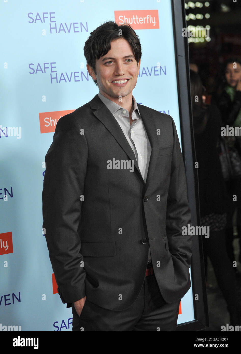 LOS ANGELES, CA. February 05, 2013: Jackson Rathbone at the premiere of ...