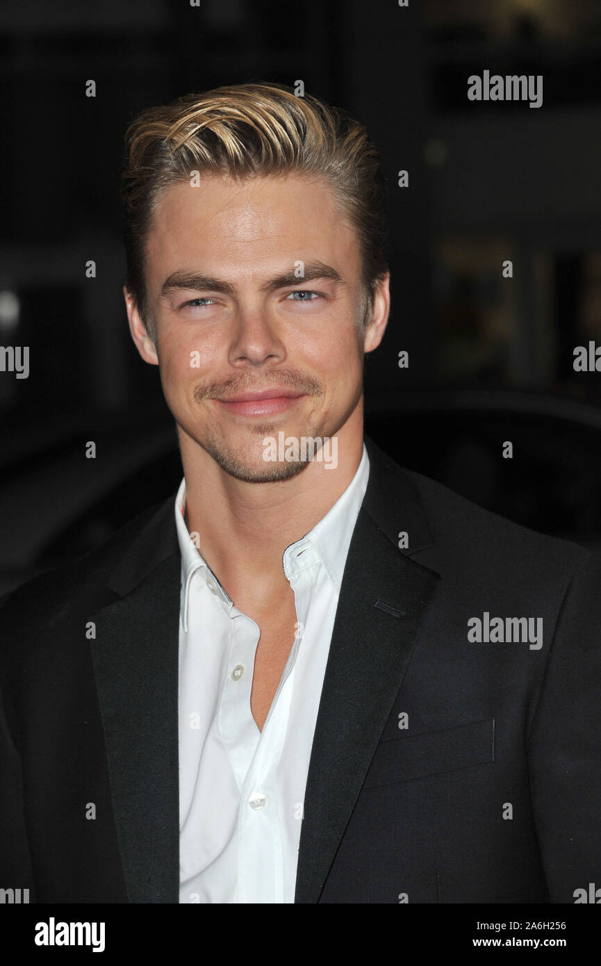 LOS ANGELES, CA. February 05, 2013: Derek Hough at the premiere of ...