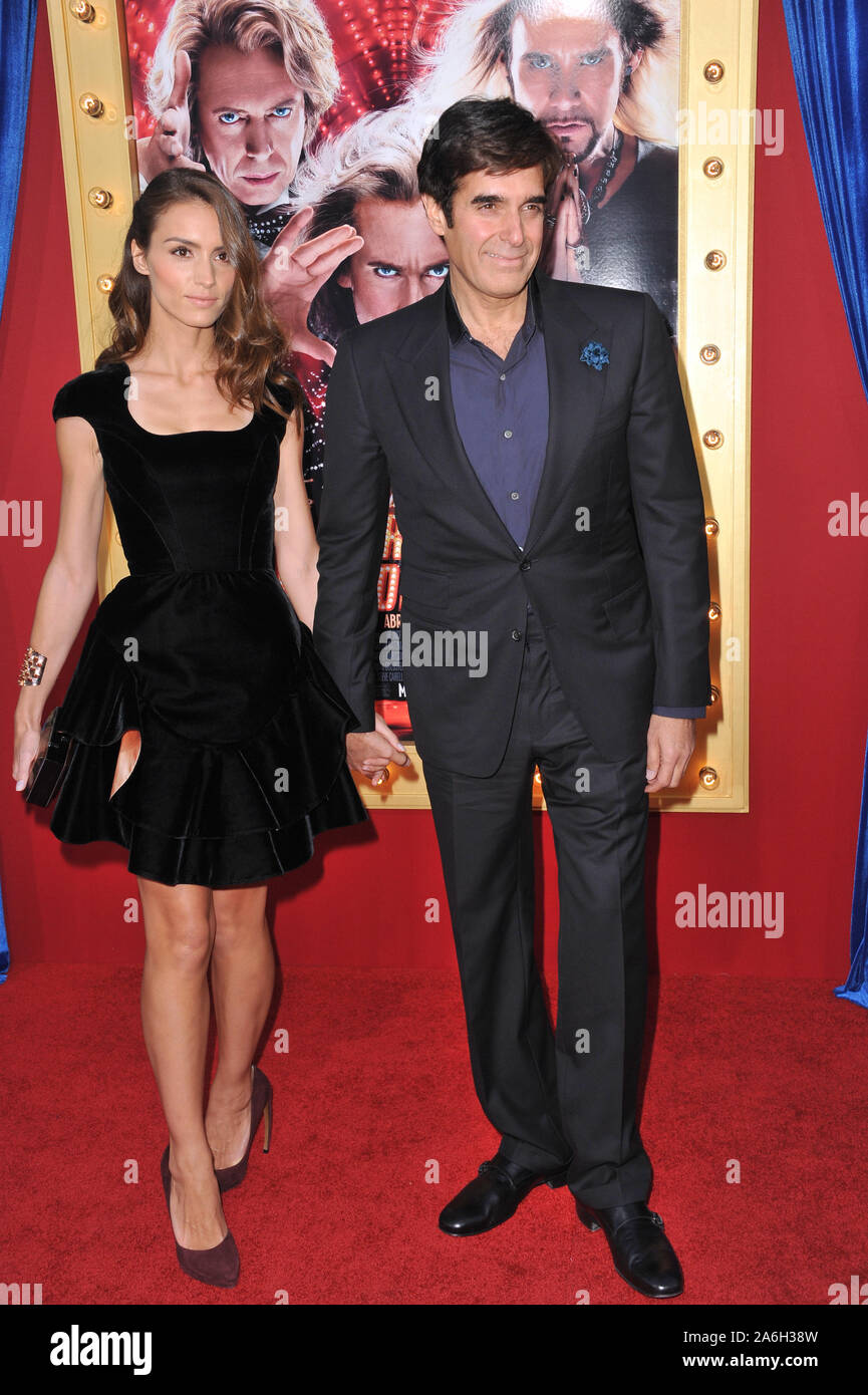 LOS ANGELES, CA. March 11, 2013: Magician David Copperfield ...