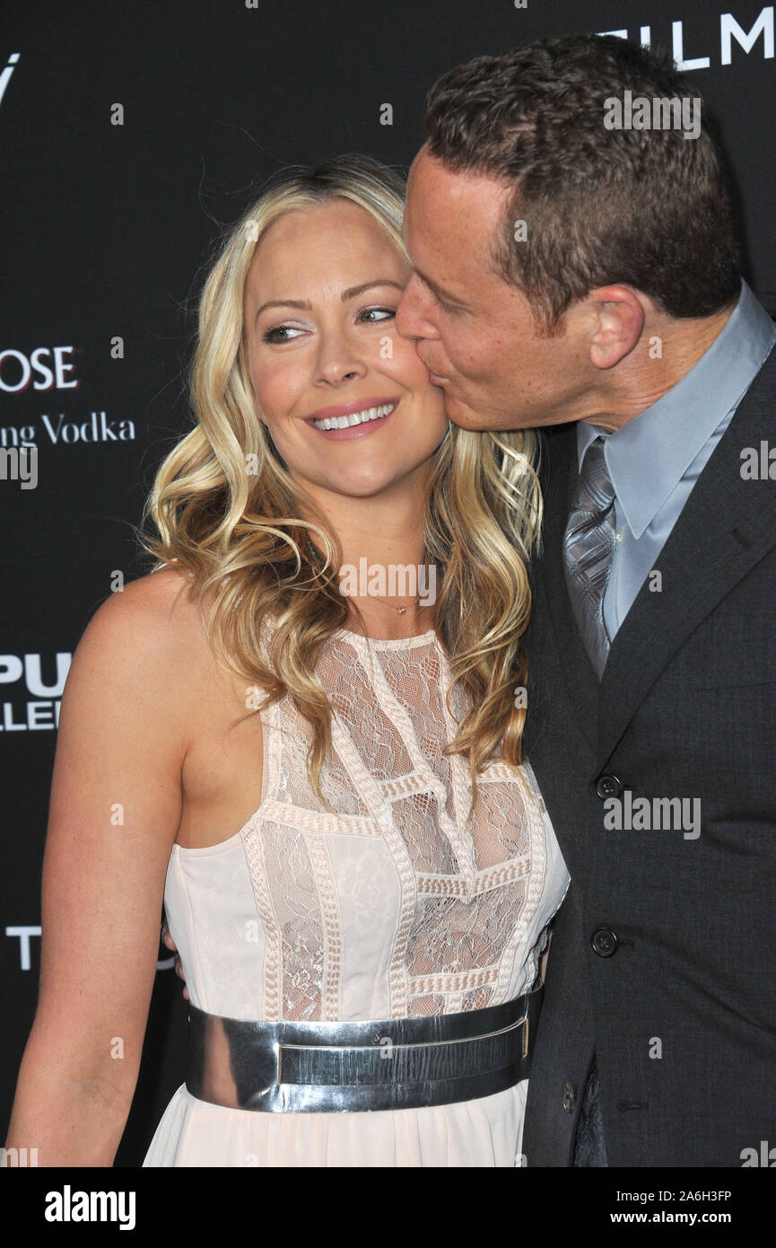 LOS ANGELES, CA. March 18, 2013: Cole Hauser & wife Cynthia Daniel at ...