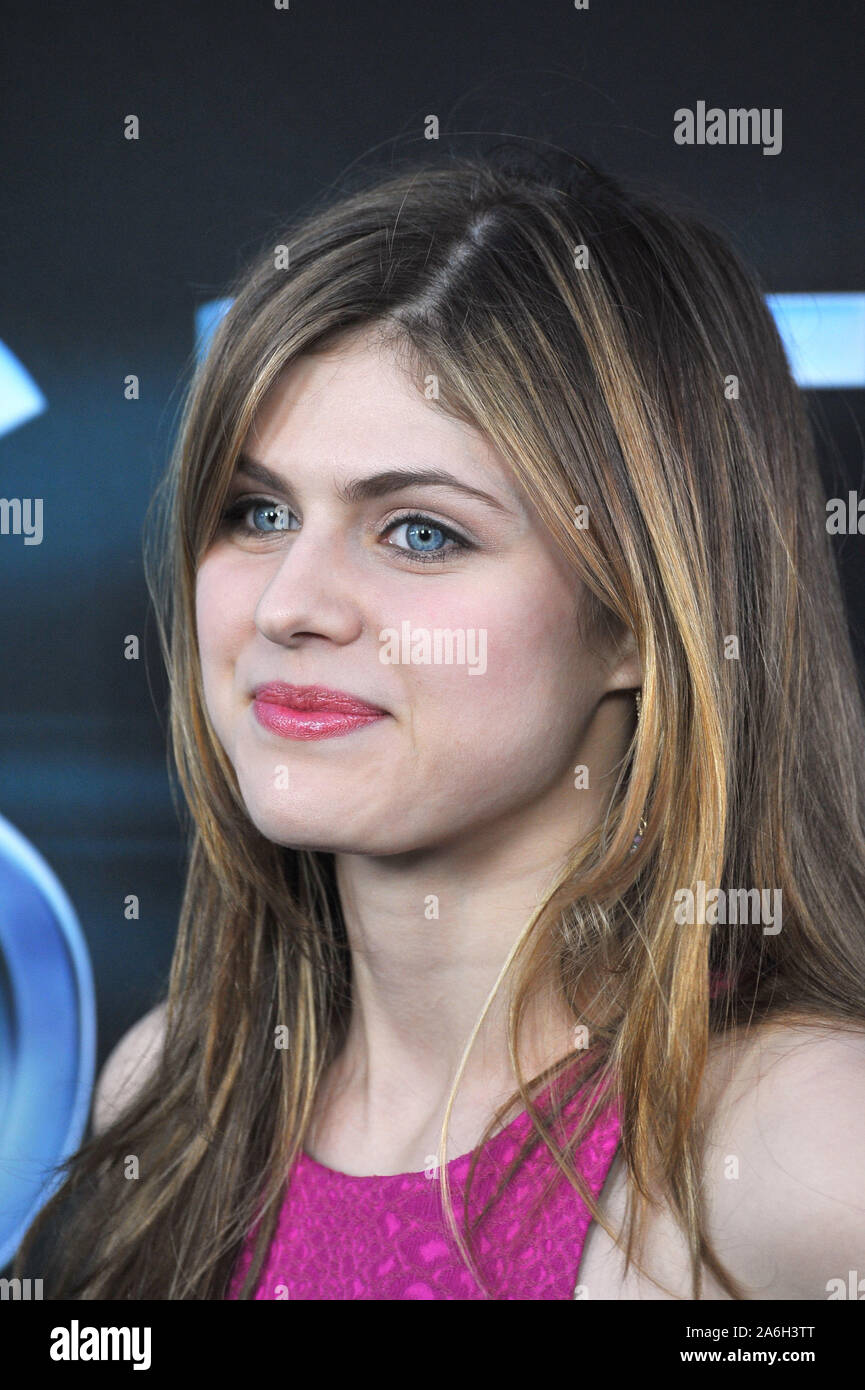 Alexandra daddario portrait hi-res stock photography and images - Alamy