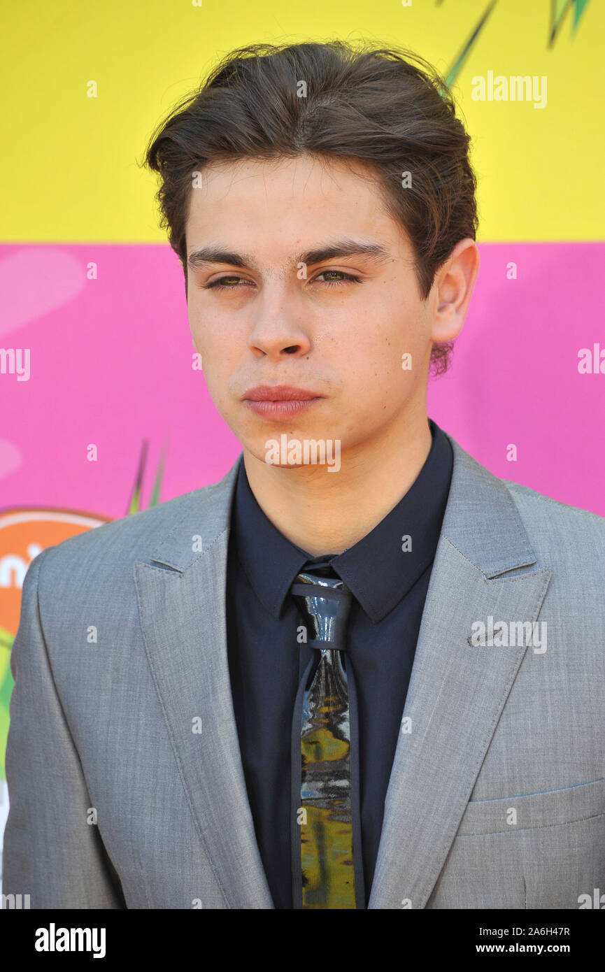 LOS ANGELES, CA. March 23, 2013: Jake T. Austin at Nickelodeon's 26th ...
