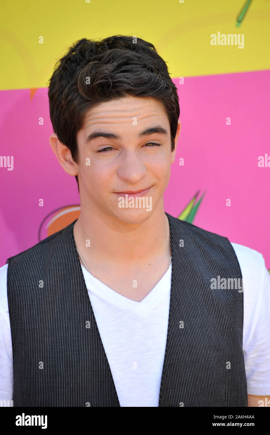 LOS ANGELES, CA. March 23, 2013: Zachary Gordon at Nickelodeon's 26th ...