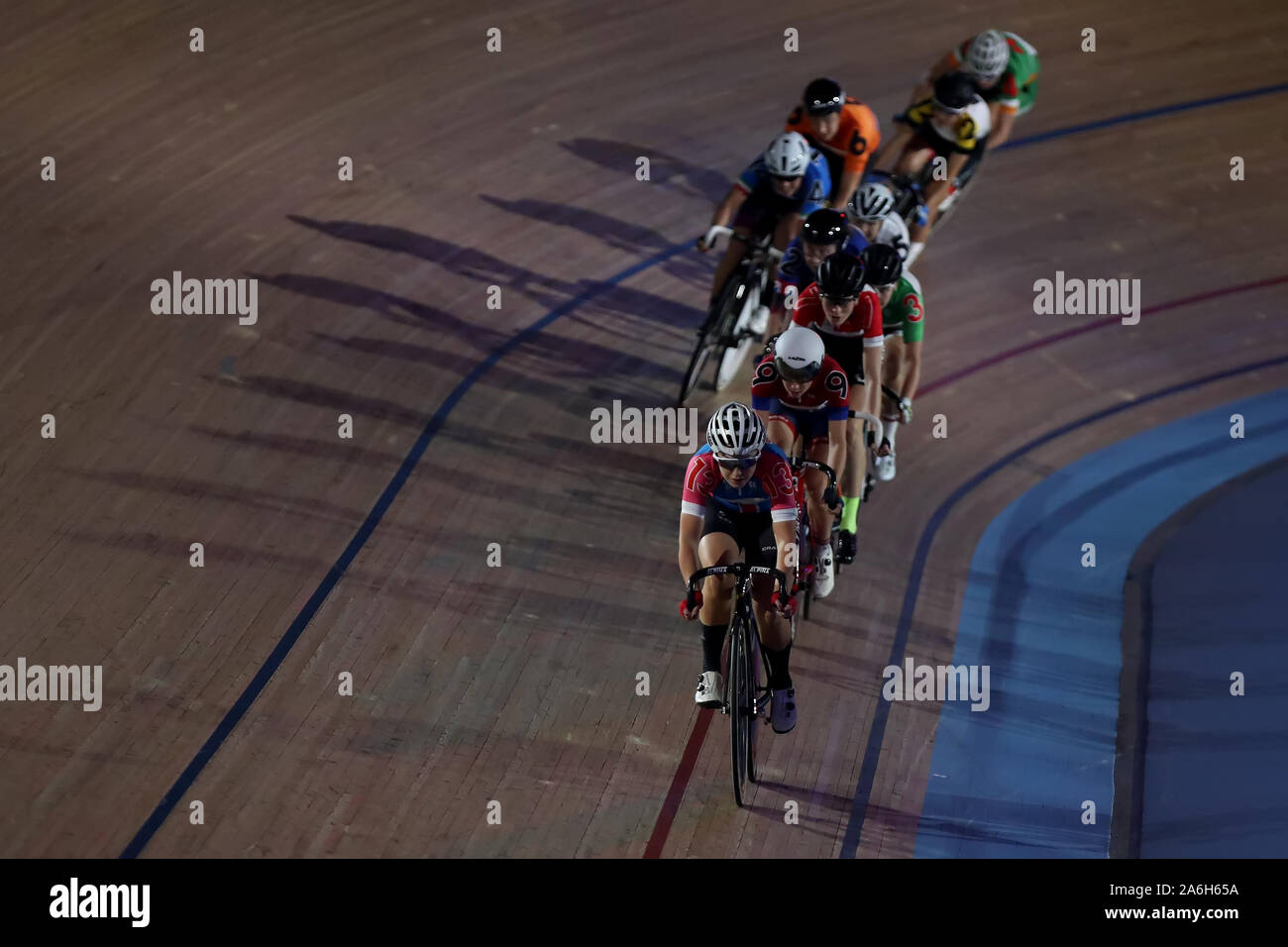 Lee Valley VeloPark, London, UK. 26th Oct, 2019. Six Day Series Cycling ...