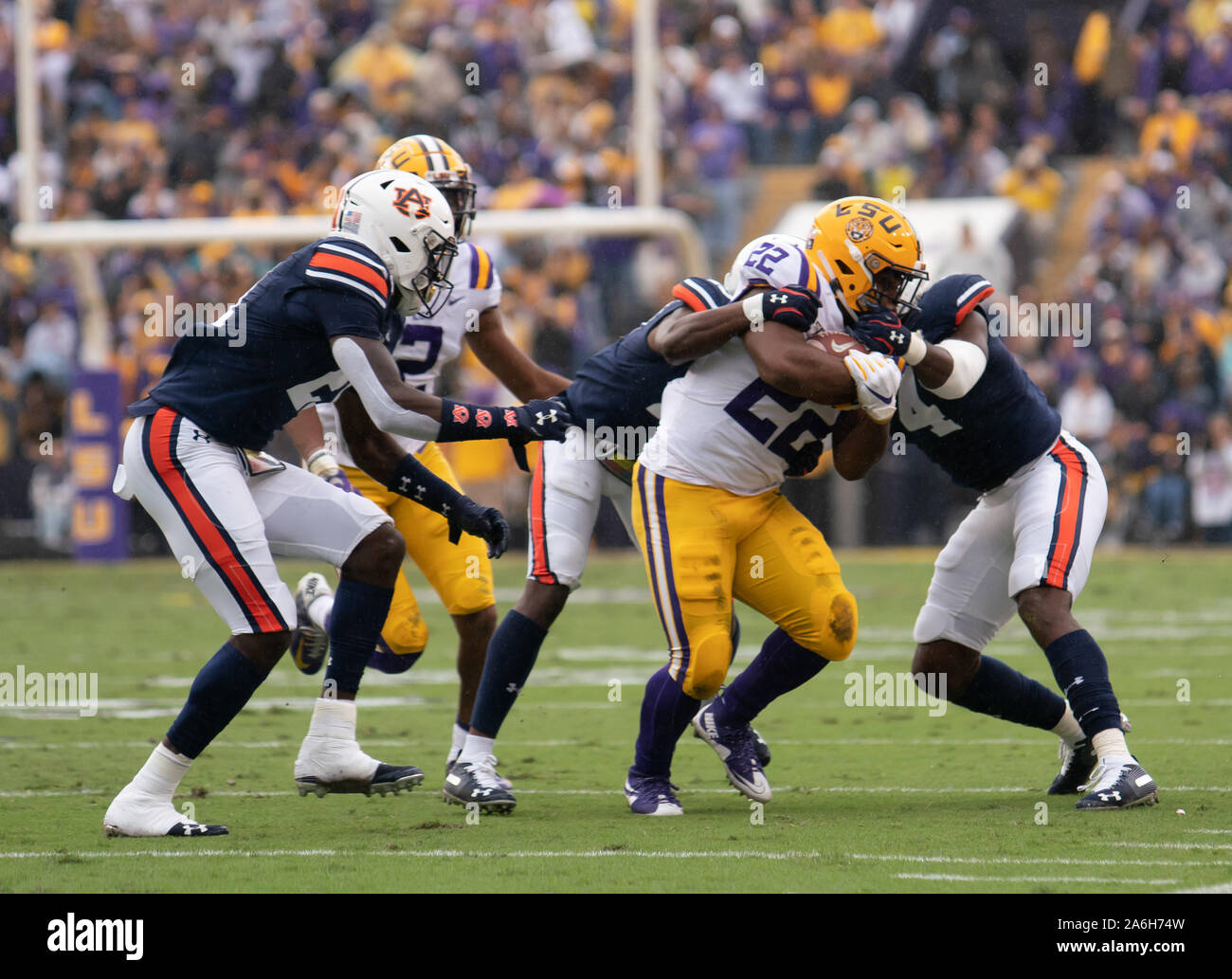 October 26, 2019: October 19, 2019- Baton Rouge, LA, U.S- Auburn ...