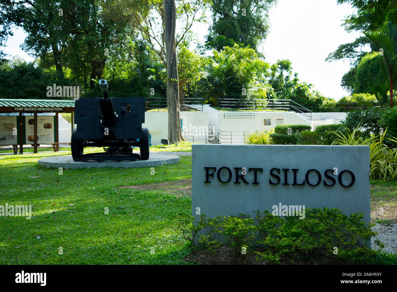 Fort Siloso on Sentosa Island - Singapore Stock Photo - Alamy