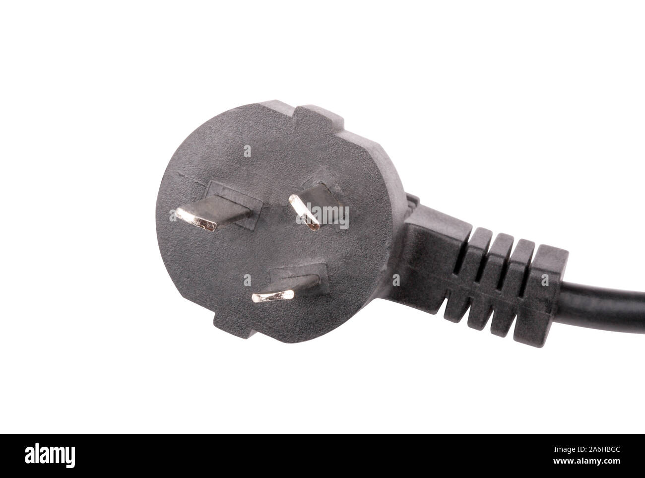 UK Outlet Plug with Cord Isolated Stock Photo - Alamy