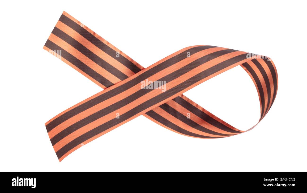 George Ribbon Isolated Stock Photo - Alamy