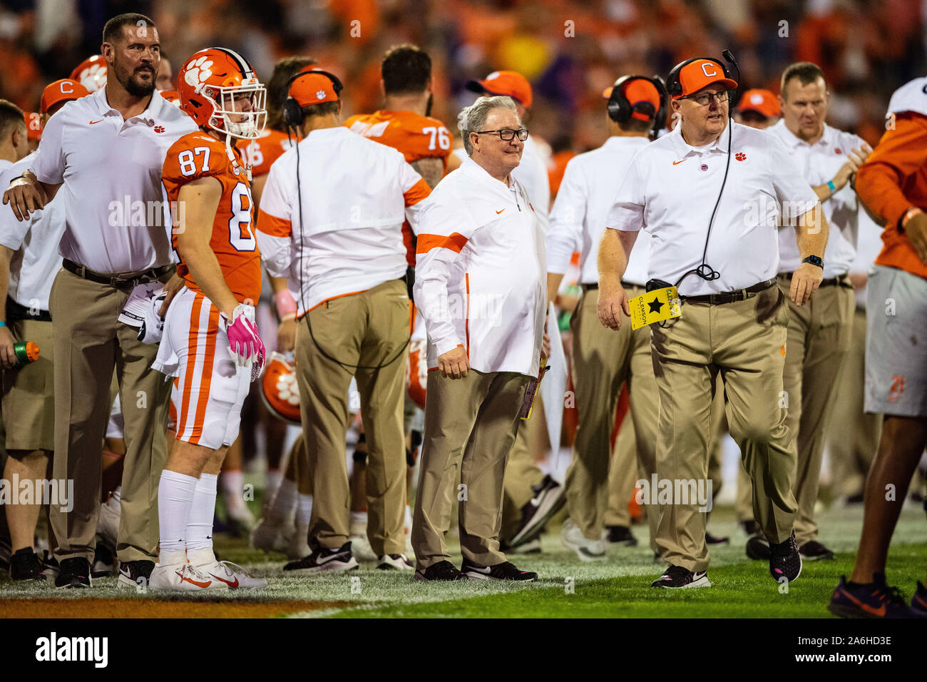 Terry Bowden during the NCAA college football game between Boston ...