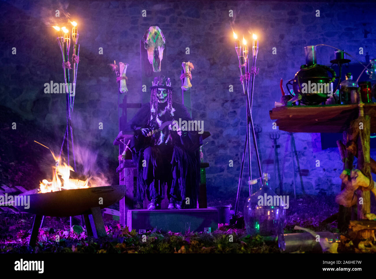 Muhltal, Germany. 26th Oct, 2019. 26 October 2019, Hessen, Mühltal ...